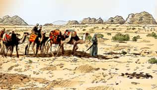 Where was the first place the Muslims of Makkah migrated to?